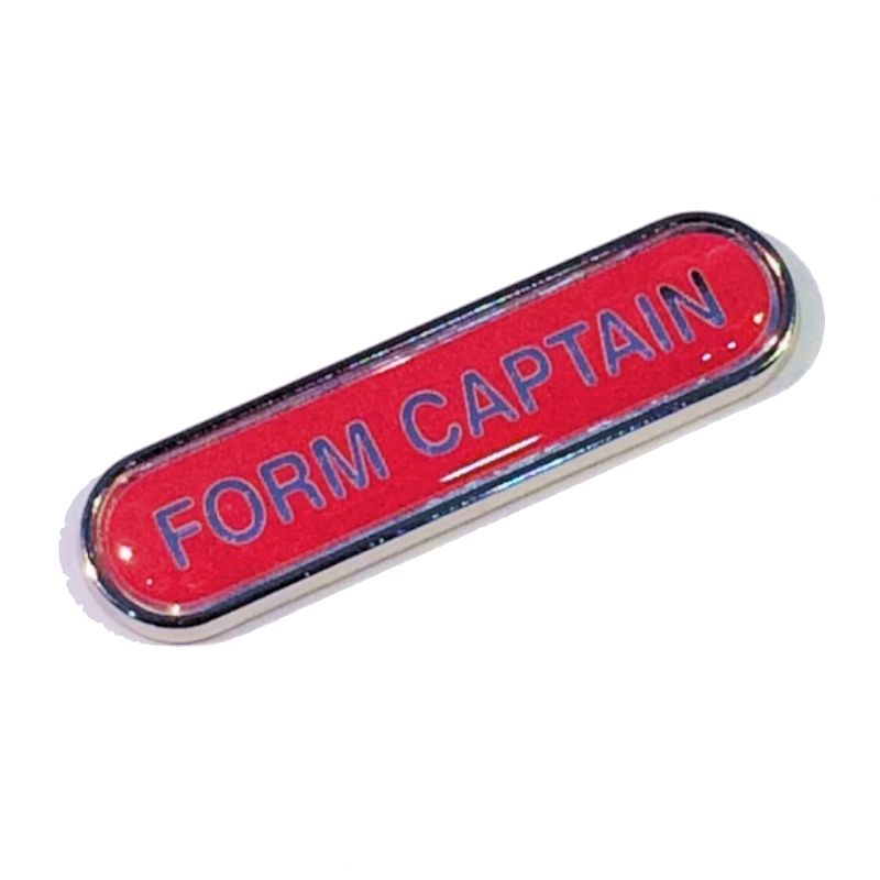 Form Captain Gel Domed School Bar Badge Holder Scholar Bar Badge Form ...